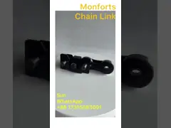 China Monforts Stenter Machine Spare Parts Chain Link Steel Material Zinc Plating Peek Material Bush for sale