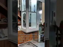 Home Hydraulic Lift For Small Residential Elevators Villas Naked Cabin