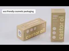 Scatola con logo di stampa Prodotti di bellezza di lusso Cosmetici Aromaterapia Diffusore Olio essenziale Carta di imballaggio