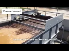 Sewage Treatment Dissolved Air Flotation System For Food Wastewater