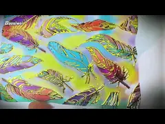 Baosiwei leather printing & hot stamping effect