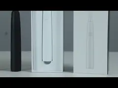 China Long Battery Life Sonic Electric Toothbrush IPX7 Waterproof Comfortable Grip for sale