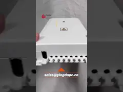 Cina Scatola all'aperto di termine della fibra IP54, scatola di termine della fibra del supporto della parete per il cavo flessibile di FTTH in vendita