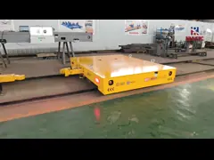 50 tons rail electric traction trolley - automatic traction hook