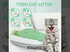 China ODM Green Tea Cat Litter - Quick Clumping, Dust Free, Flushable Biodegradable Formula for Multiple Cats for sale