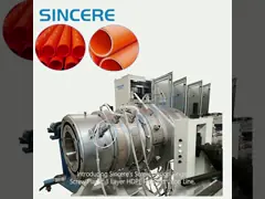 China Screw PP PE PPR Pipe Extrusion Line with Single Screw Design and 6m Vacuum Tank for sale