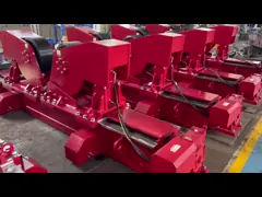 China Rubber / Metal Conventional Pipe Welding Rollers 100T For Tank Fit Up Welding for sale