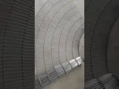 stainless steel ladder wire mesh chocolate enrober conveyor belt