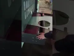 polishing sheet metal processing custom service cnc laser machine processing