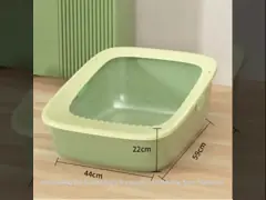 Factory price Closed Cat Litter Box With Lid Top Entrance Splash-proof Large Cat Toilet With Cat Litter Spoon