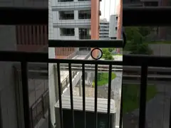 Unobstructed View Of Nature Balcony Invisible Grille Load Capacity 100kg Tolerance ±1%