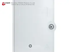 Contenitore a fibra ottica di plastica compatto di separatore, 24 contenitori di giuntura all'aperto dello Sc LC del porto