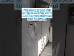1st floor of Customized prefab two-story detachable container villa