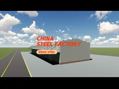 China Galvanised Steel Buildings Prefabricated Industrial Steel Structure Warehouse Building for sale
