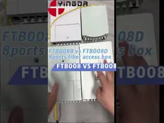 China FTB Fiber Optic Termination Box 1 To 8 PLC Splitter Fanout 900um With Breakout Kits for sale