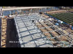 China Multi Storey Steel Frame Warehouse Pre Engineered Structure for sale