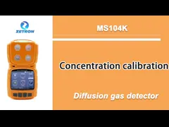 「Concentration calibration」4 in 1 Diffusion Gas Monitor MS104K