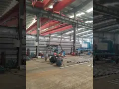 Integrated sewage treatment equipment production plant