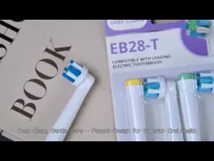 China Unmatched Clean Concave Design Electric Toothbrushes Head For Deep Cleaning & Gum Health for sale