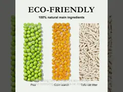 China Starhong Tofu Cat Litter 1.5mm-2.0mm Strip Shape with Odor Control and Flushable Eco-Friendly Formula for sale