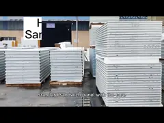 China Insulated Roof PU Polyurethane Sandwich Panel 50mm Wall Panels Boards Aluminum Composite Panels For Steel Structure Buildings for sale