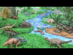 Set realistico di figure di dinosauro Figure di tirannosauro - Gioco didattico per il gioco immaginativo