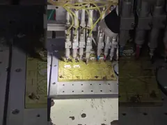 PVC Dispenser Rubber Mat Color Dripping Machine