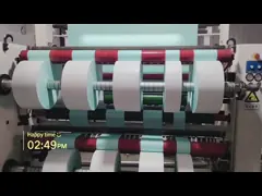 Il modello Thermal Paper Adhesive di HM2033L identifica Eco materiale colla a caldo termica fodera blu della pergamina sottile