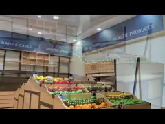 Grocery Store Fruit Shelf Display Rack Market