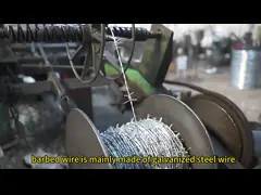 Steel Wire Razor Wire 18mm-32mm Galvanized Barb Wire For Customized Security Needs