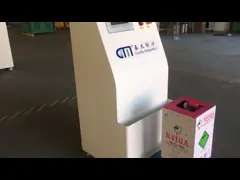 Three Stations R22 / R134a Refrigerant Charging Filling Machine For ISO Tank