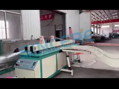 China PLC Control Plastic Sheet Welding Machine For Making Round Shape And Square Shape Sheet for sale
