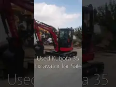 중국 3400 작업 시간 3톤 쿠보타 U35/U-35/U-35-4/U-35-3/U35 3/U30/U45 미니 발굴기 판매용