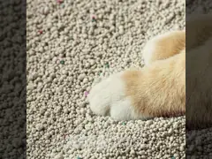 Custom Lemon Apple Lavender Colorful Bentonite Cat Litter Dust Free Strong Clumping