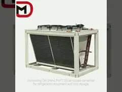 cooling system air cooled condenser for refrigeration equipment cold storage cold room