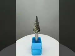 Cina SM-5 Con forma a cono a 28 gradi a doppio taglio con foratura di carburo standard a 1/4'Shank for Die Grinder in vendita