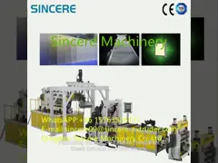 China PS PC PET PMMA PP Transparent Plastic Sheet Extrusion Machine Production Line for sale