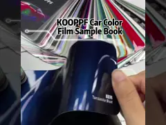 China K074 Tanzanite Blue TPU Color Car Paint Protection Film Auto Vinyl Wrap for sale
