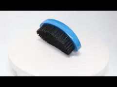 blue wave brush 360 curved boar bristle hair brush for men