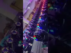 Cina 12X40W LED Beam Wash RGBW Color Mix Stage Moving Head Light per infinite possibilità di colore in vendita