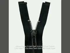 벤타 알 포 메이어 5# 오픈 다채로운 색상 개인화 된 금속 세르로조