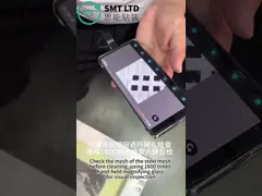 China 25KW Electric Steel Mesh Cleaning Machine for SMT 750x750mm for sale