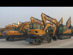 2023 XCMG XE210WD Wheel Backhoe Excavator 0.86cbm Power 135Kw With Blade