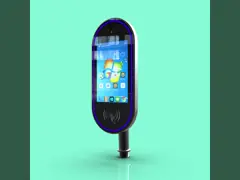 China JP1815 Barrier-Mounted 8-Inch Linux-Based Face Recognition All-in-One Terminal 16:9 aspect ratio for sale