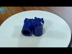 China 7 Buttons 11 Degree Tapered Drill Button Bit Rock 38mm for sale