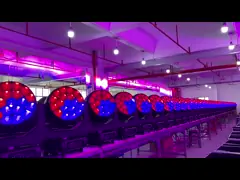 China 19X40W Wash Beam Zoom K15 RGBW LEDs Stage Moving Head Light With 540 Deg PAN / 270 Deg TILT For Concert Lighting for sale