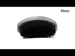 Soft Medium Boar Bristle 360 Curved wave brush