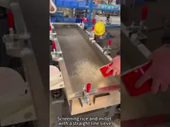 Cina Piccolo filtro a vibrazione lineare industriale in acciaio inossidabile in vendita