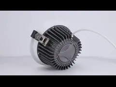 Round IP65 Recessed Downlight With COB LED Light Source / 60° Beam Angle