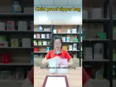 Child Resistant Bag Tobacco Packaging Bag manufacturer